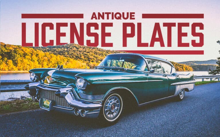 How to Get Antique License Plates for Your Classic Car | American ...