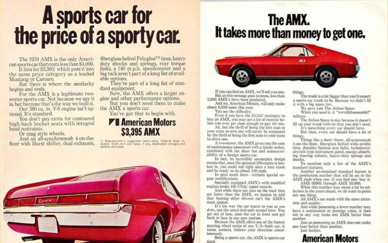 Classic Car Spotlight: AMC AMX | American Collectors Insurance